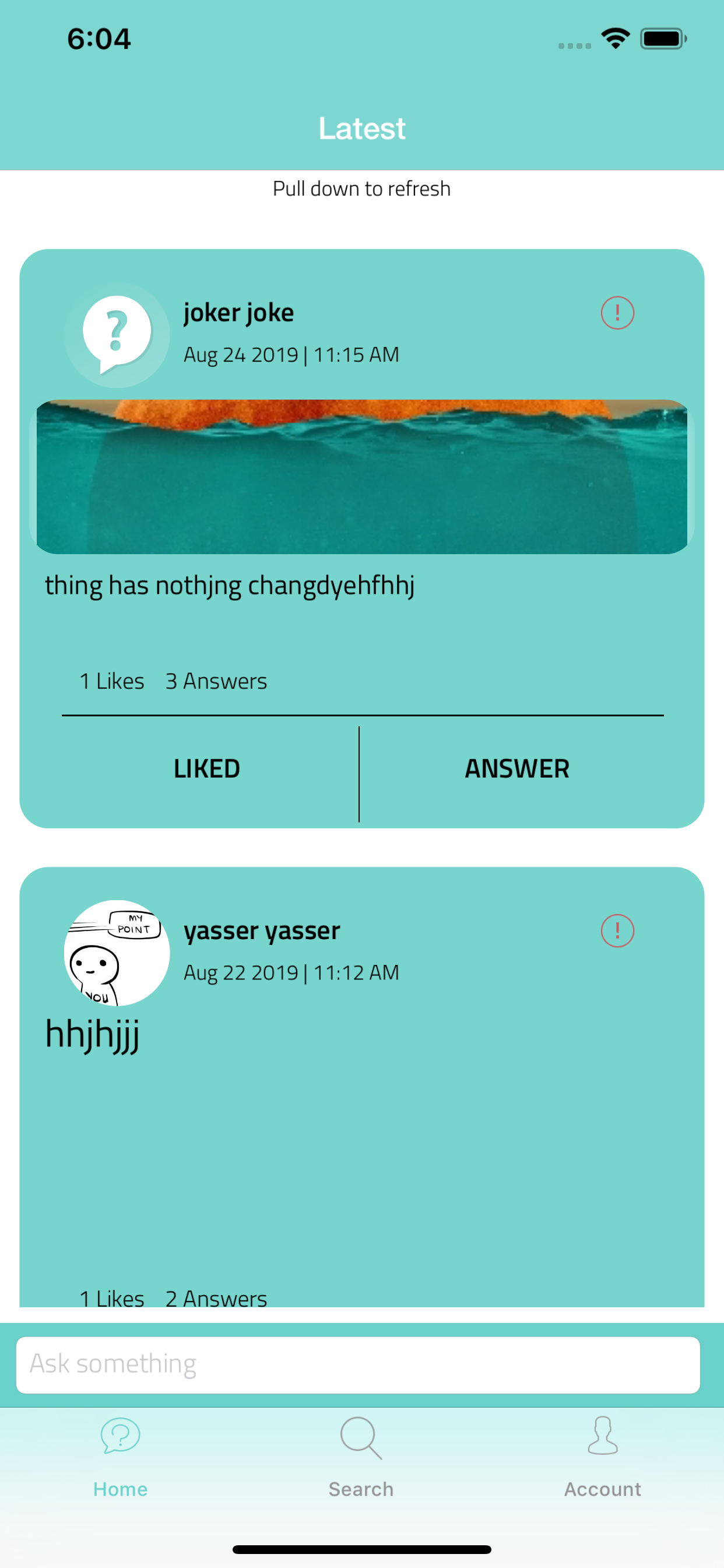 AskIt | iOS Universal Questions/Answers App Template (Swift) by cubycode